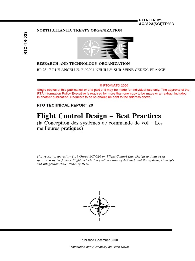 Flight Control Design - Best Practices | Control Theory | Simulation