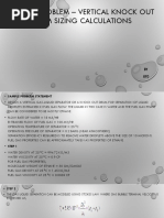 Fuel Gas K.O. Drum Vertical Separator Sizing - API 12J | PDF | Density ...