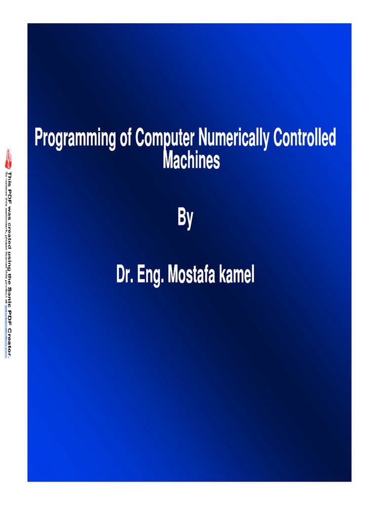 CNC | PDF | Cartesian Coordinate System | Numerical Control