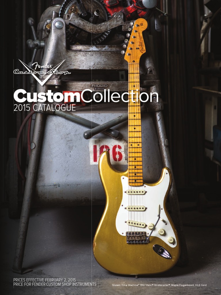 2015 Fender Custom Shop Illustrated Price List PDF | PDF | Bass Guitar ...