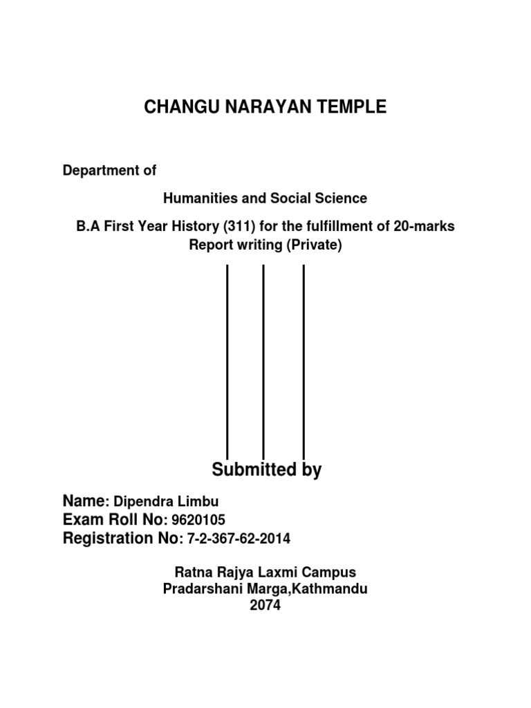 Changu Narayan Temple | PDF