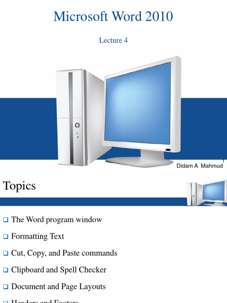 MS Word 2010 | PDF | Typefaces | Microsoft Word