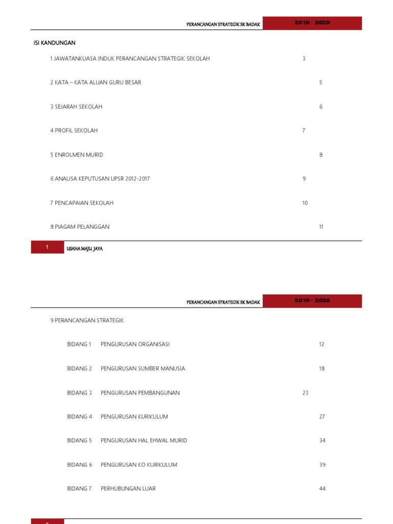 SKBD Perancgan Strategik | PDF