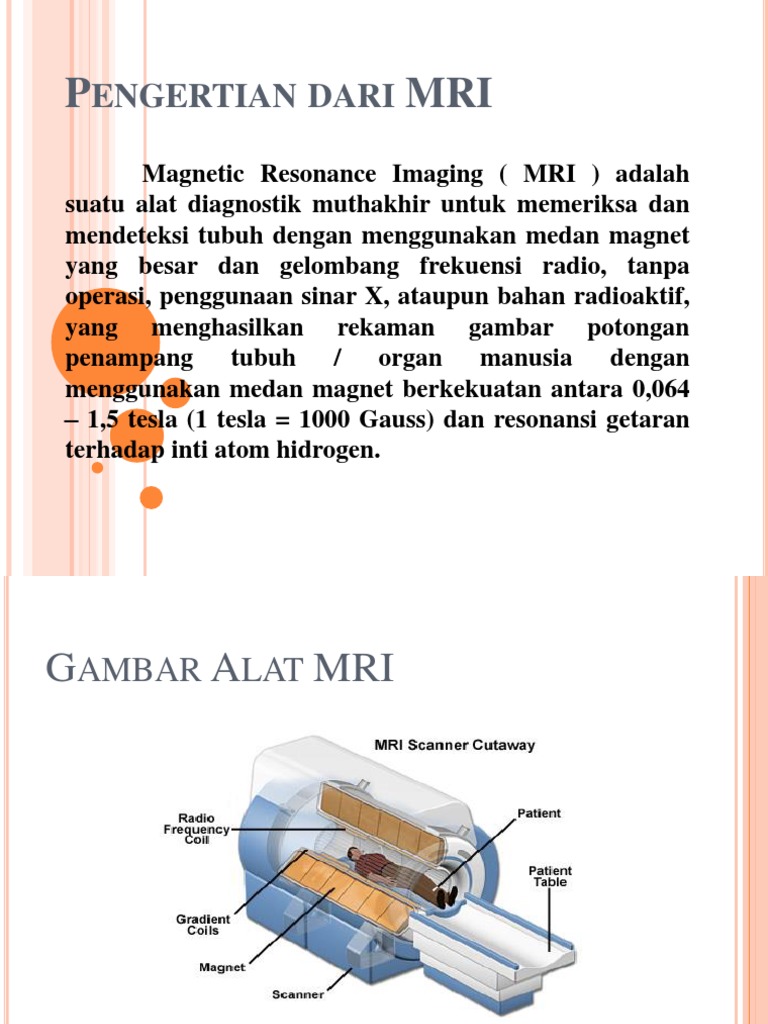 Mri | PDF | Sains & Matematika | Teknologi & Rekayasa
