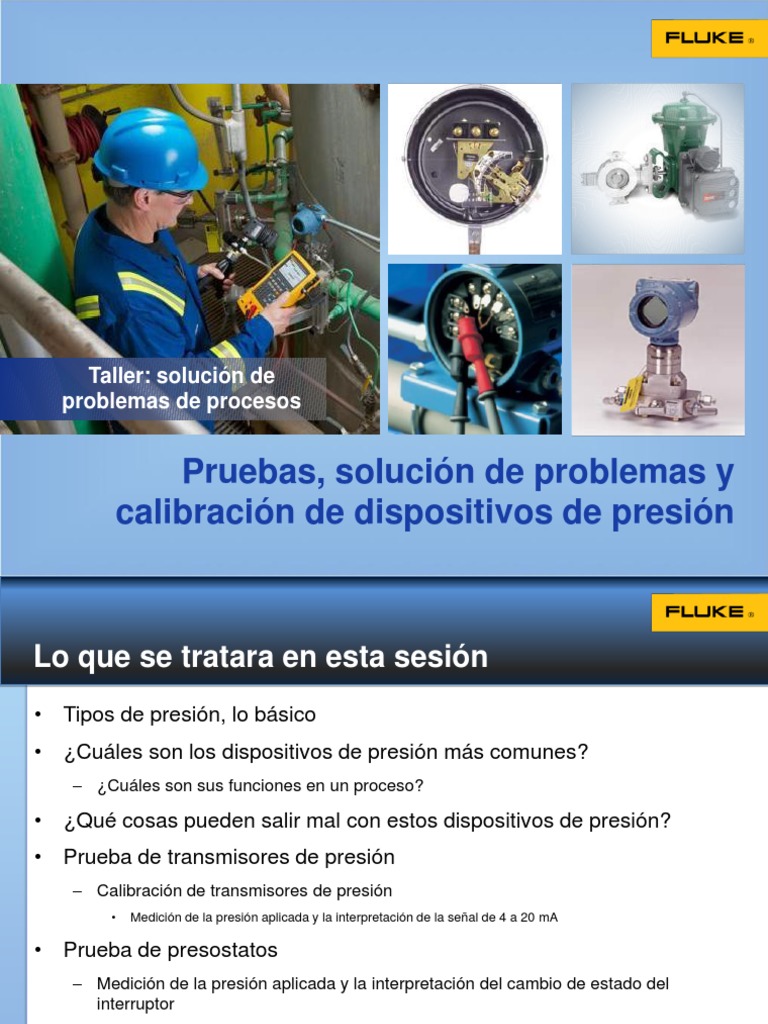 Calibración de Presión | Descargar gratis PDF | Pascal (Unidad) | Presión