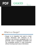 Taylor Theory of Gauging, Design and Types of Limit Gauges | PDF ...