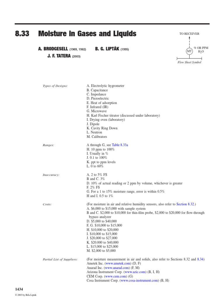 Electrolysis Hygrometer | Download Free PDF | Capacitor | Properties Of ...