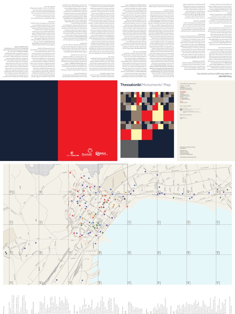 Thessaloniki MonumentsMap PDF | PDF | Byzantine Empire | Greece