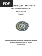 1 Buku Administrasi PKK (Pokja 1) | PDF