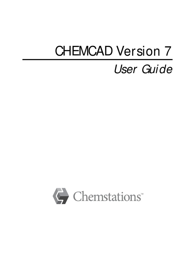 CHEMCAD 7 User Guide PDF | PDF | Tab (Gui) | Microsoft Excel