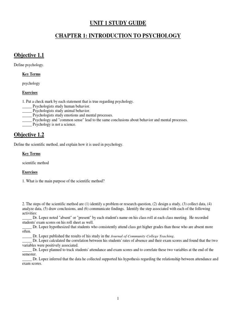 Understanding the Fundamentals of Psychology: An Introduction to Key ...