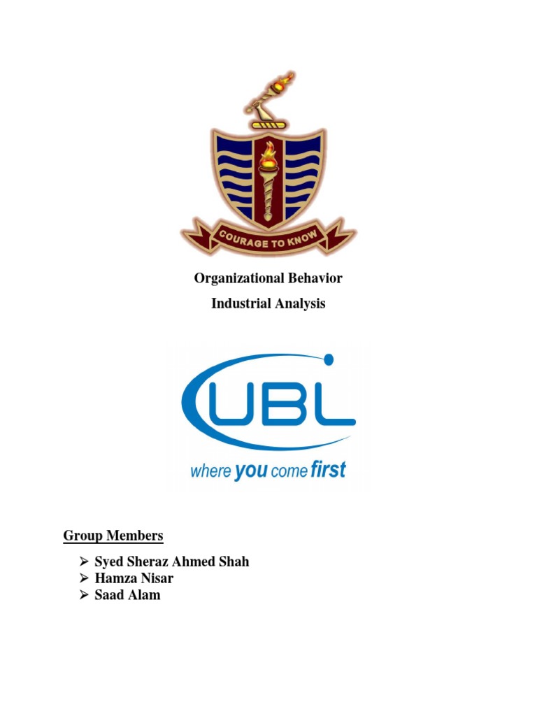 UBL Analysis Ob | PDF | Debit Card | Transaction Account