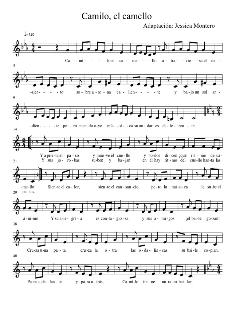 Camilo, El Camello PDF | PDF