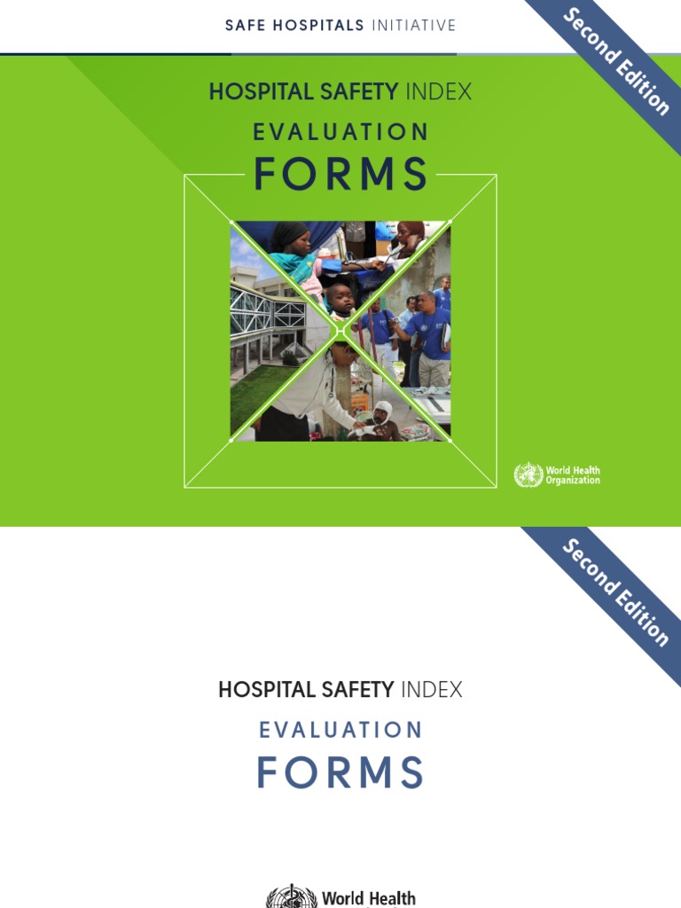 Hospital Safety Index Forms PDF | PDF