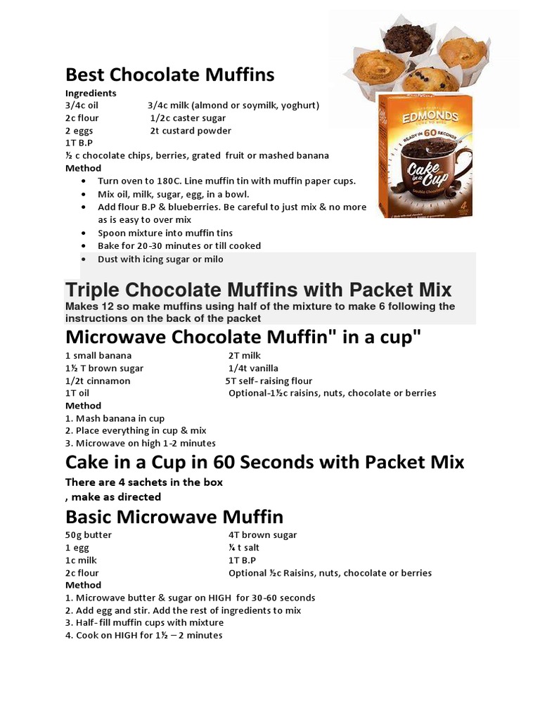 Muffins | PDF | Muffin | Cakes