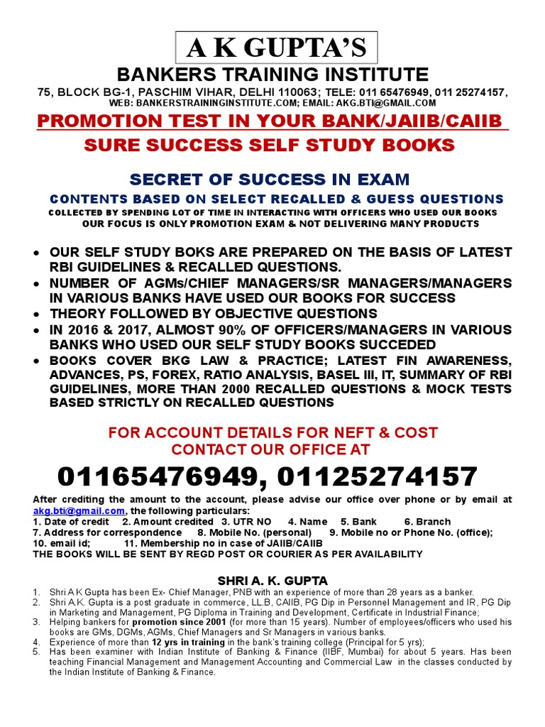 Promotion Study Books | PDF | Banks | Economies