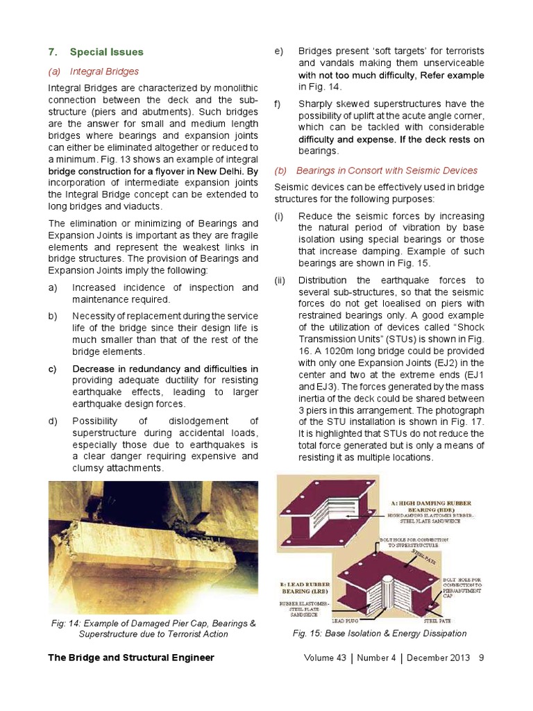 Shock Transmission Units For Bridges - India | PDF | Bearing ...