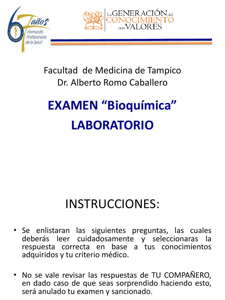 Examen 2017 Bioquimica 4-1 | Descargar gratis PDF | Ph | Solución tampón