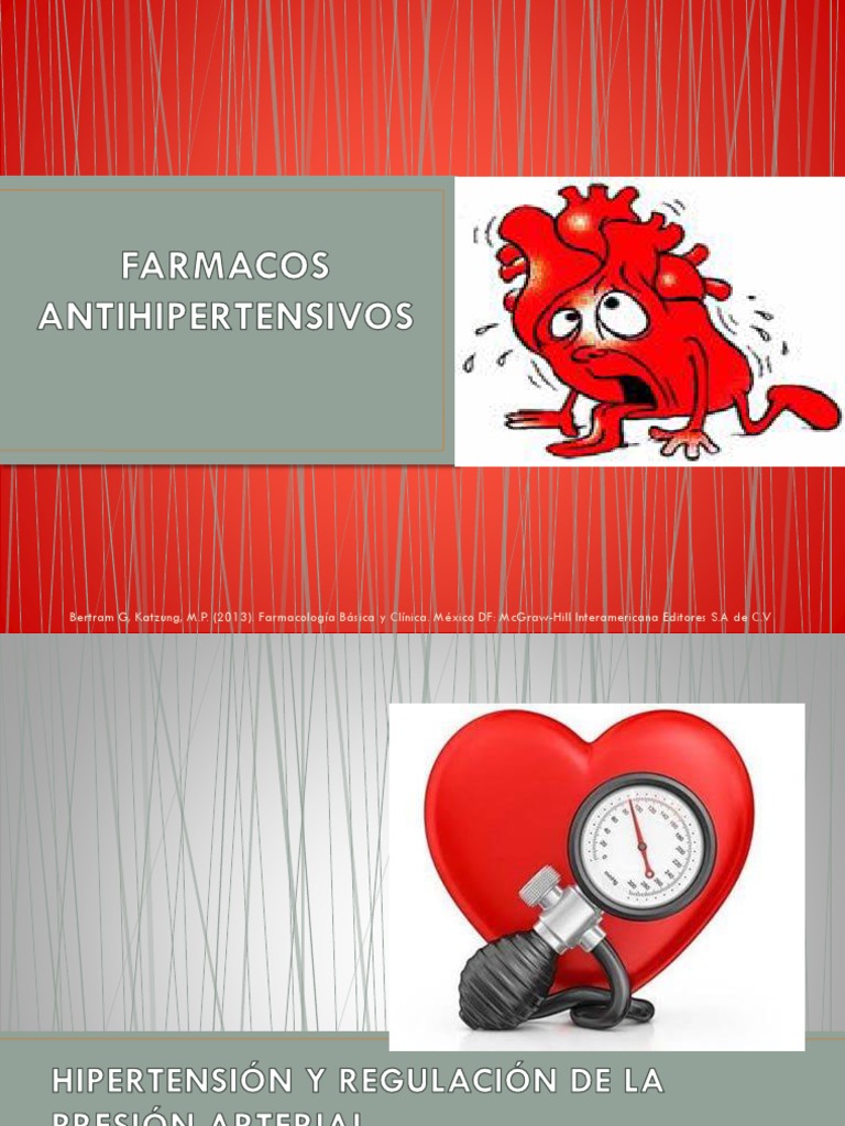 Farmacos Antihipertensivos | PDF | Angiotensina | Hipertensión