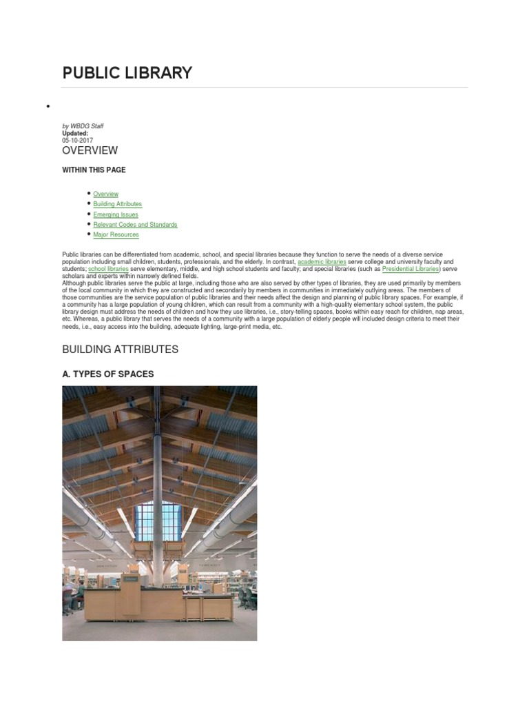 Public Library: Within This Page | PDF | Hvac | Libraries