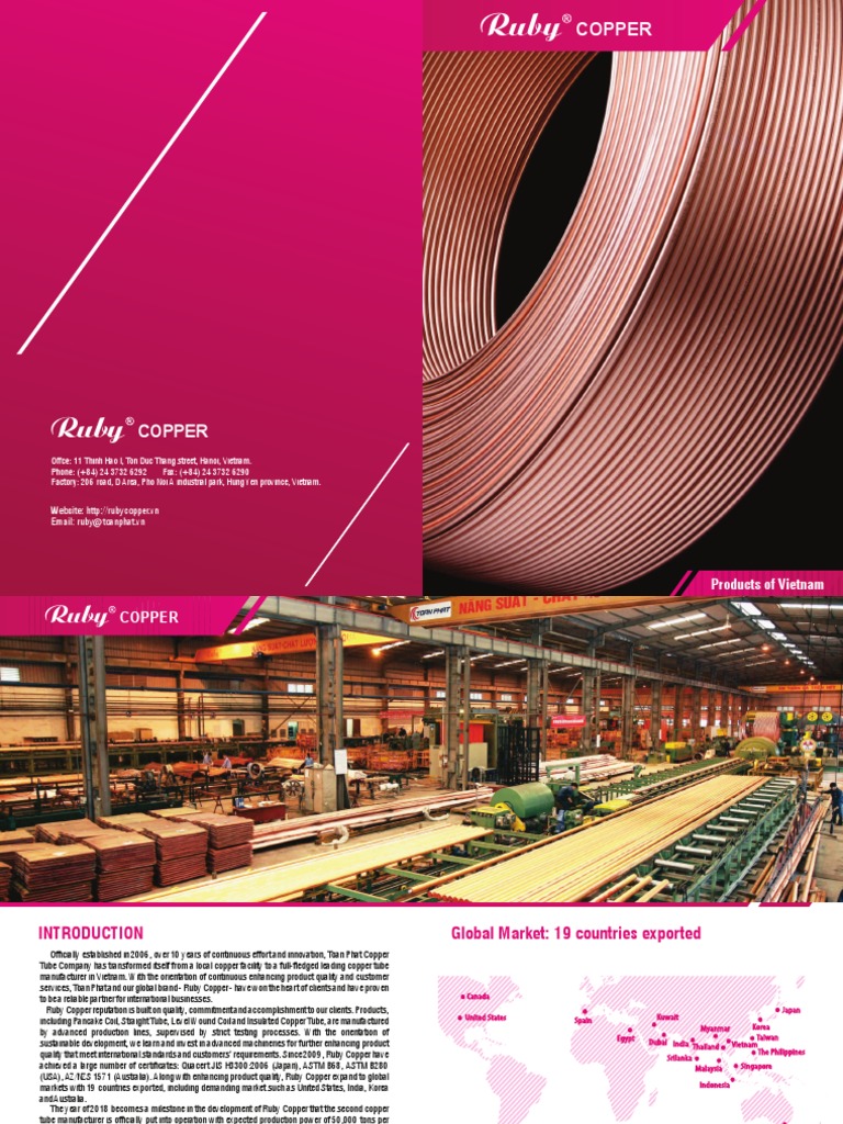 Ruby Copper: An Introduction to a Leading Copper Tube Manufacturer in ...