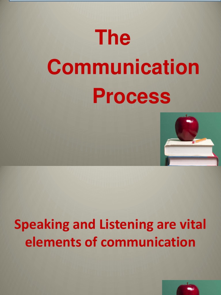 Lec1 - The Comm Process | PDF | Cybernetics | Communication