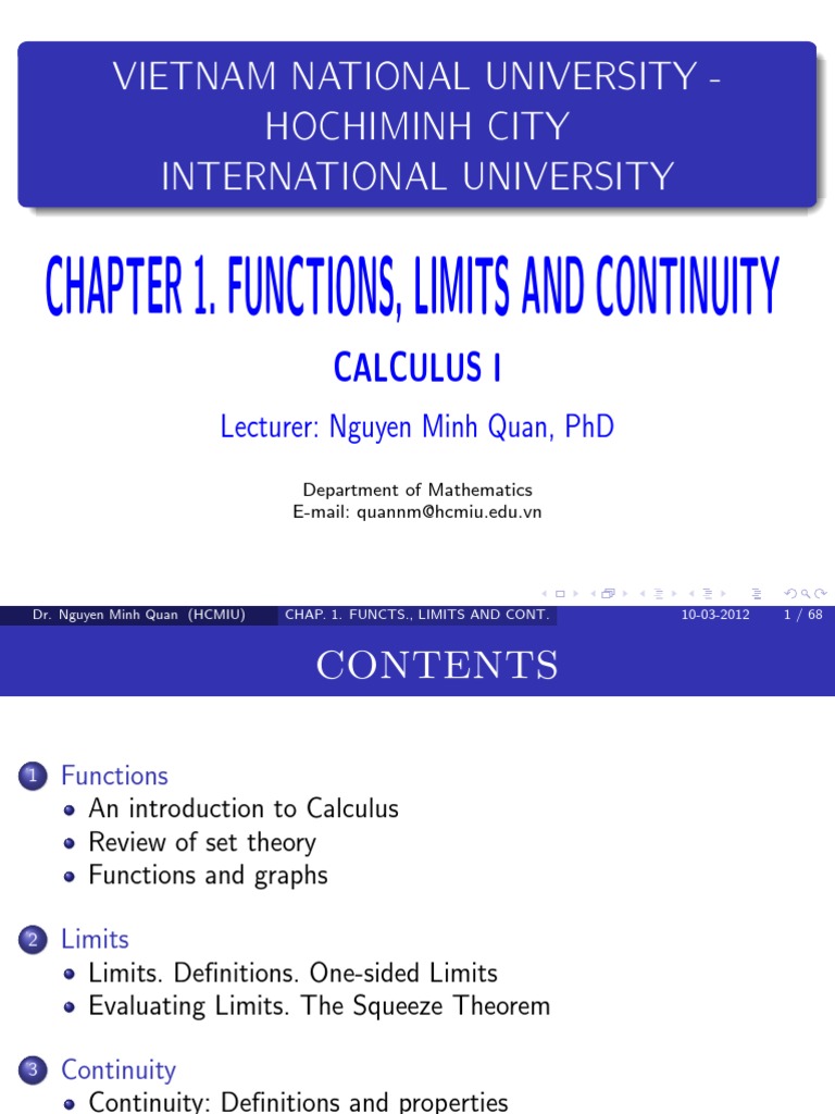 Chapter 1 | PDF | Trigonometric Functions | Continuous Function