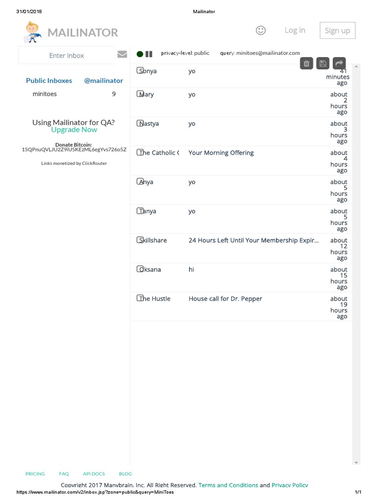 Mini Toes | Download Free PDF | E Commerce | Online Services