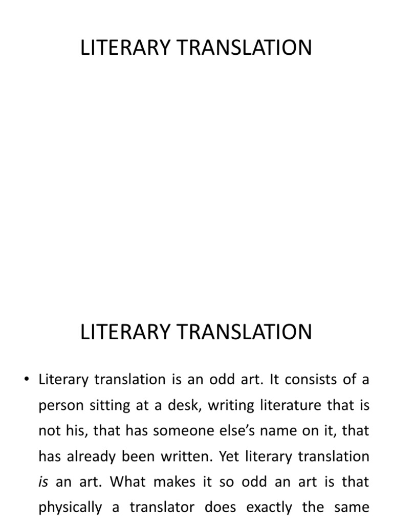 Literary Translation | Translations | Musical Compositions