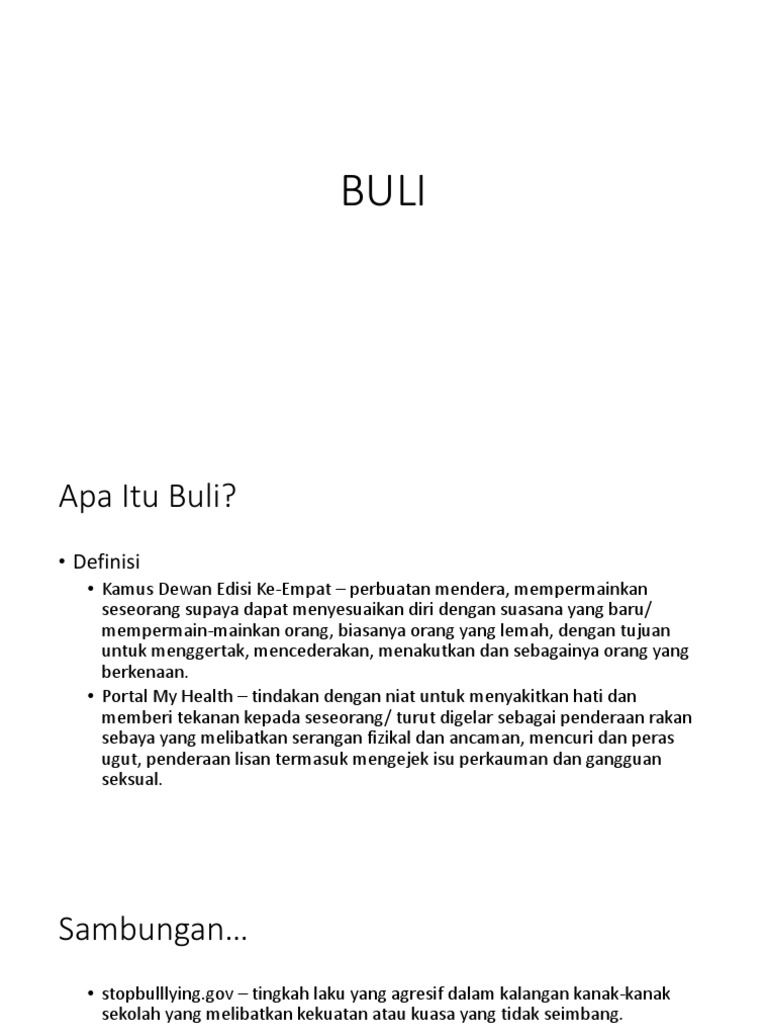 BULI - Dzul | PDF