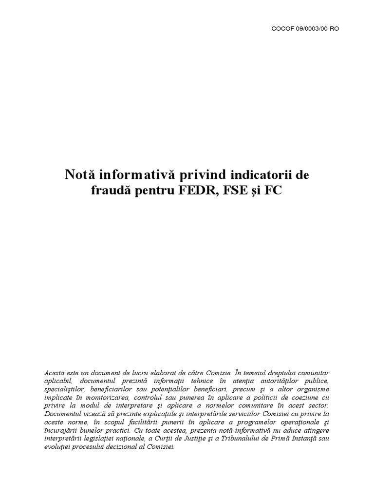 Frauda Tratat PDF | PDF