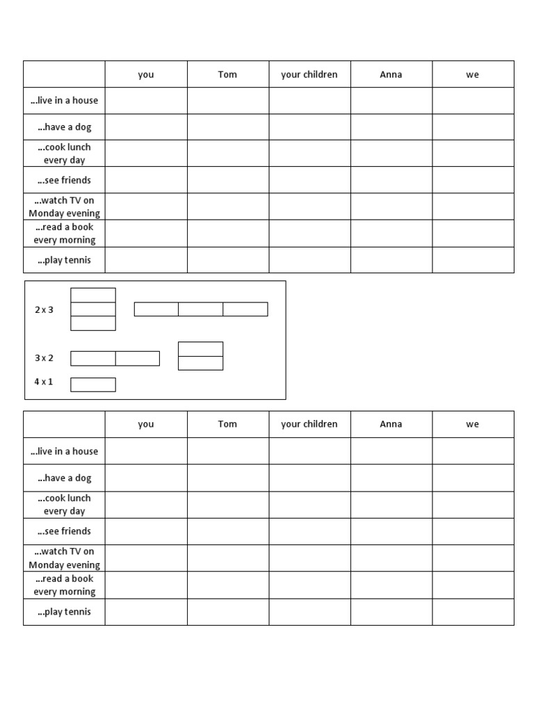 Battleship Present Simple | PDF
