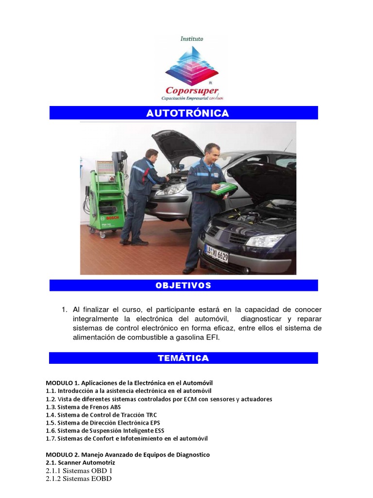Auto Tronic A | PDF | Electrónica | Microcontrolador