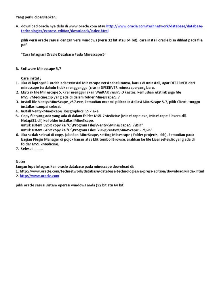 Cara Install Minescape 5 PDF | PDF