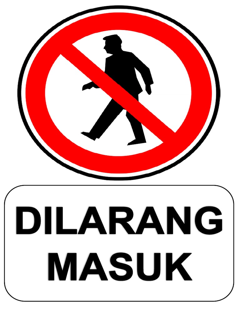 Dilarang Masuk | PDF
