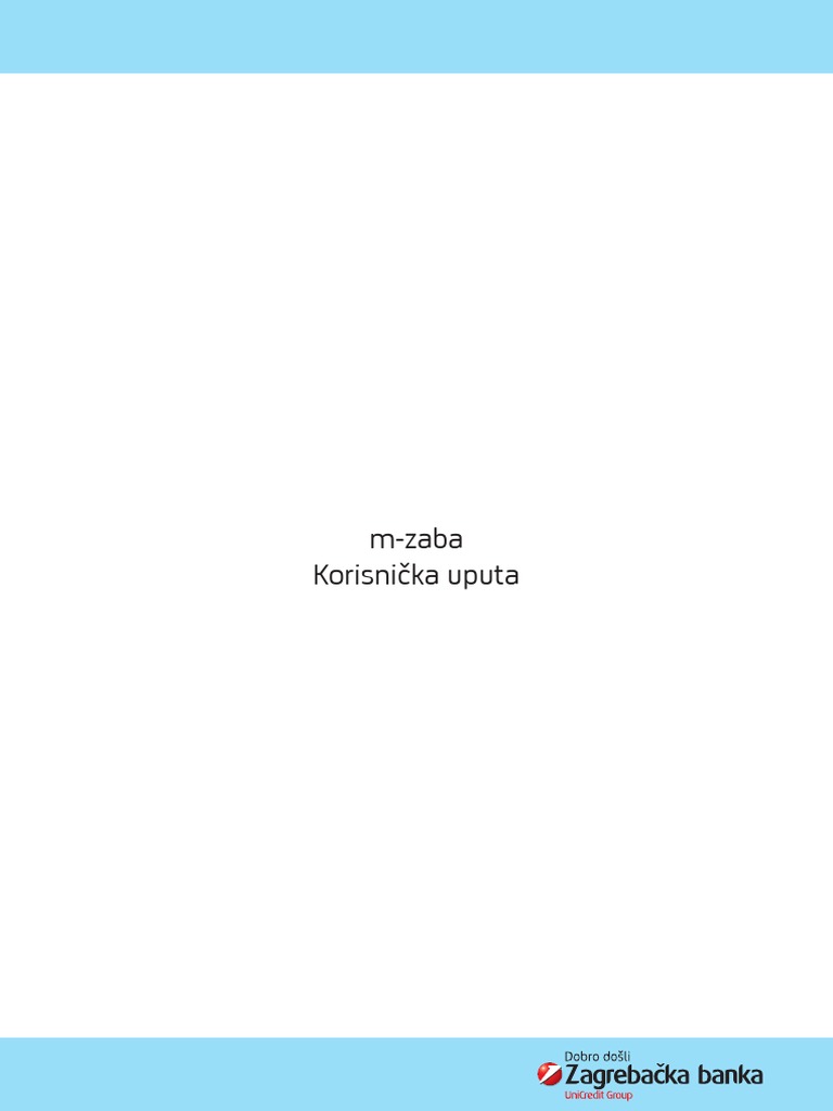 M-Zaba Korisnicka Uputa | PDF