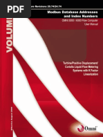 Omni 3000 - 6000 Modbus Database 4C | PDF | Programmer | Expert
