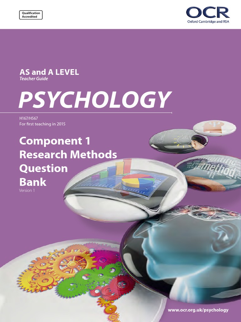 Research Methods Question Bank | PDF | Self Report Study | Experiment