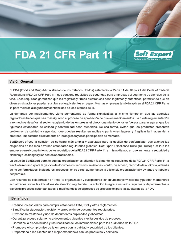 Cumplimiento de FDA 21 CFR Parte 11 | PDF | Contraseña | Autenticación