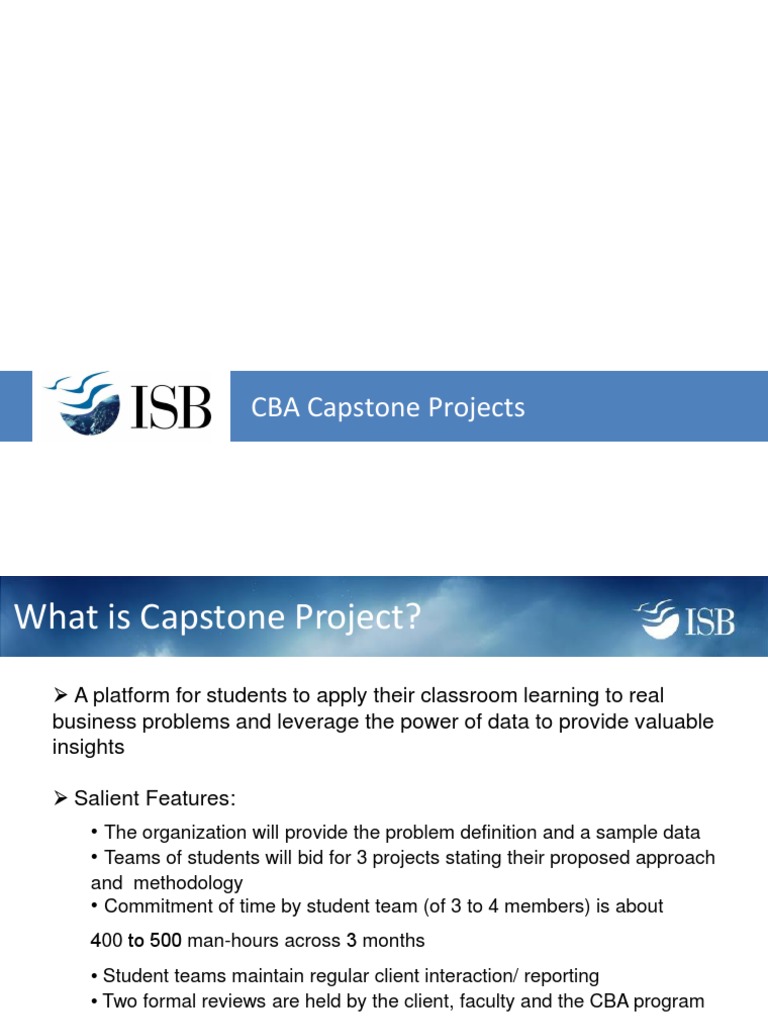 Capstone Project | PDF | Computing | Students