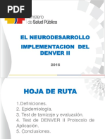 Manual de Aplicacion Correccion e Interpretacion Test DENVER II | PDF ...