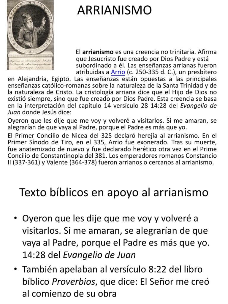 ARRIANISMO | PDF | arrianismo | Atanasio de Alejandría