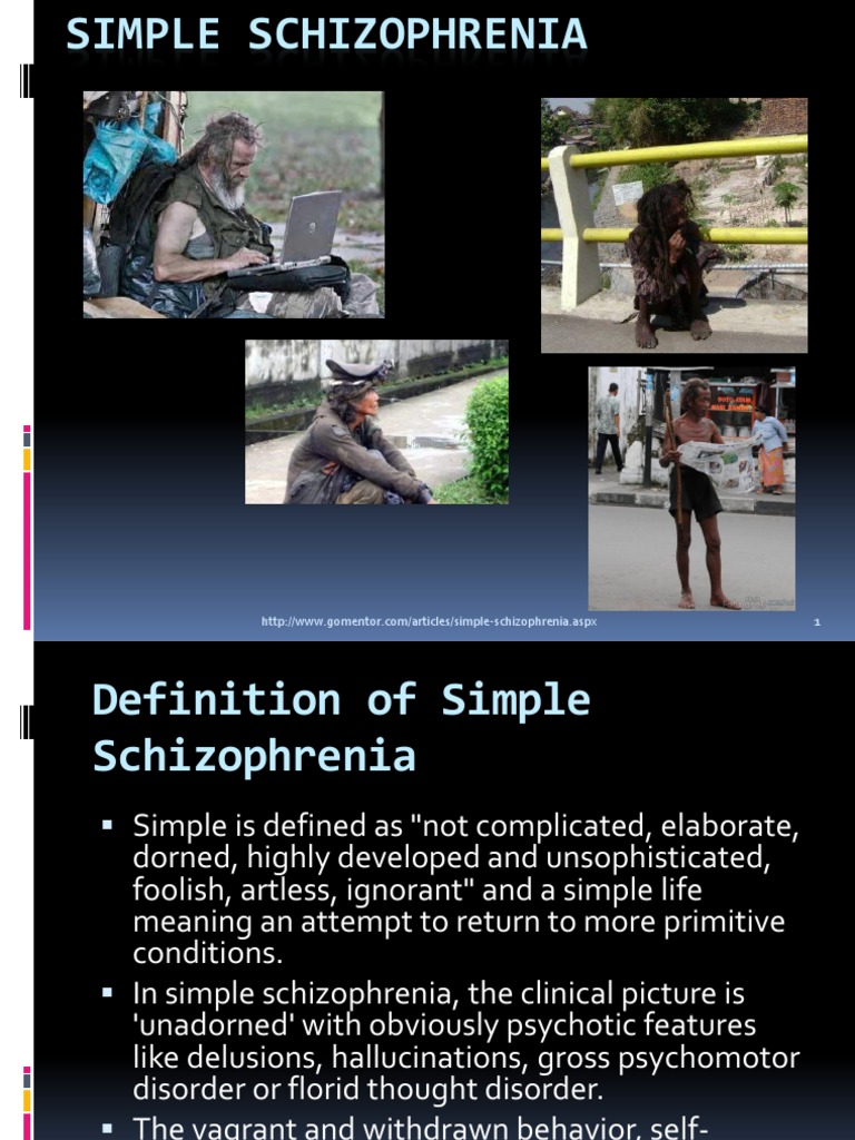 Skill Simple Schizophrenia | PDF | Schizophrenia | Mental Health