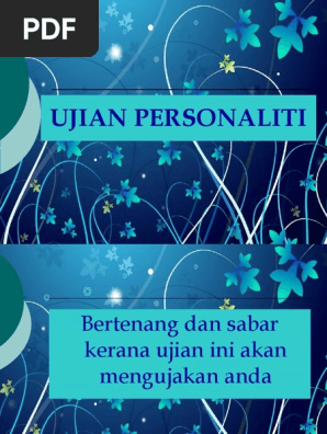 ujian personaliti diri anda - Lillian Anderson