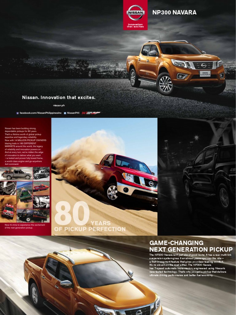NP300 Navara Brochure-1 PDF | PDF