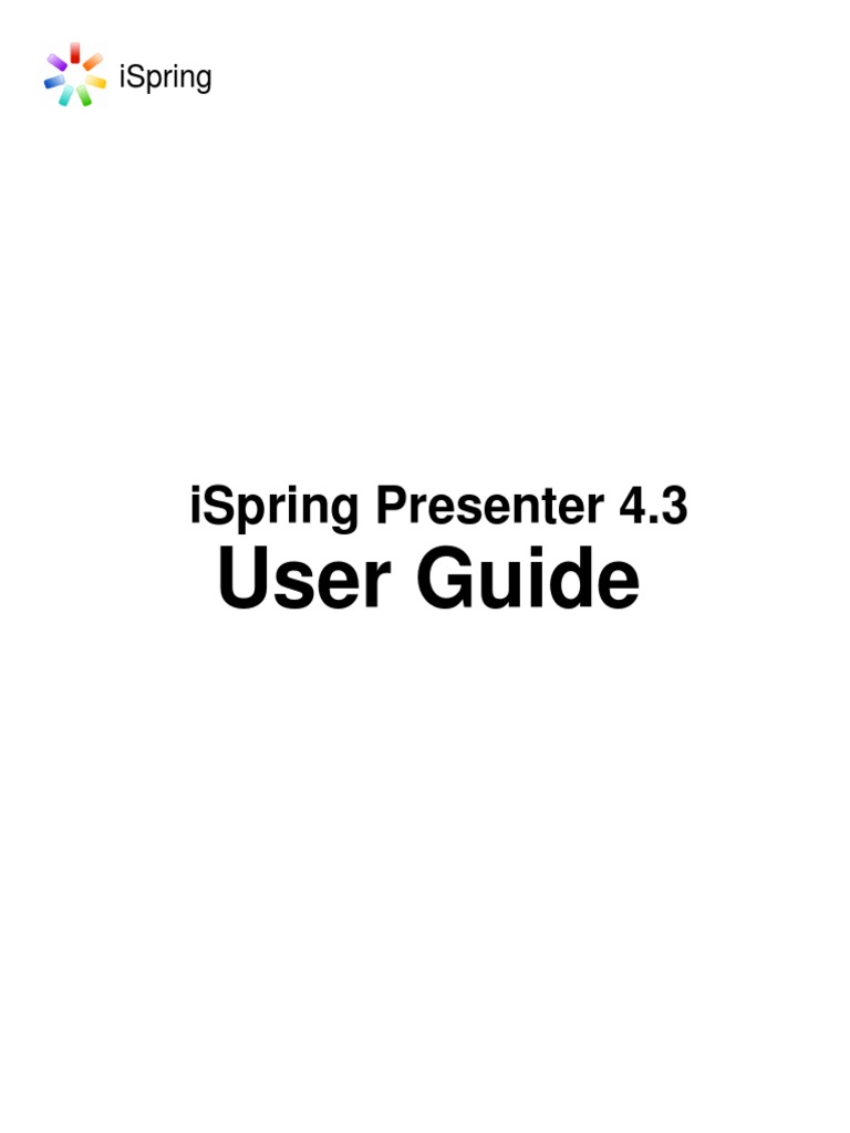 ISpring Presenter 4.3 Guide | PDF | Application Programming Interface ...