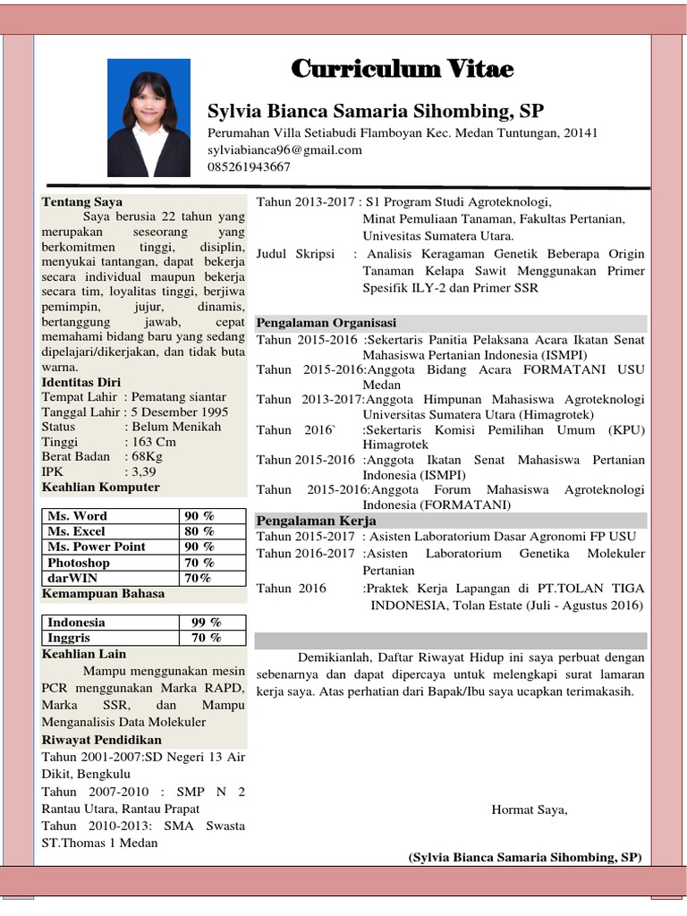 Curriculum Vitae | PDF