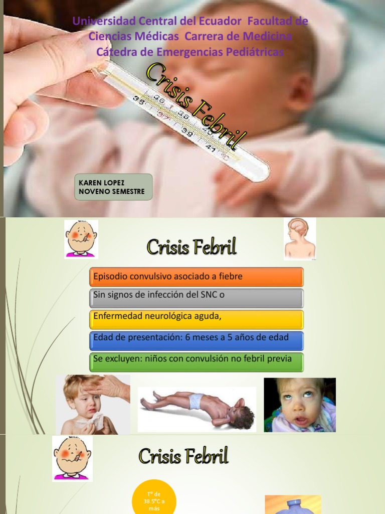 Convulsiones Febriles en Niños: Guía Clínica | PDF | Medicina CLINICA ...