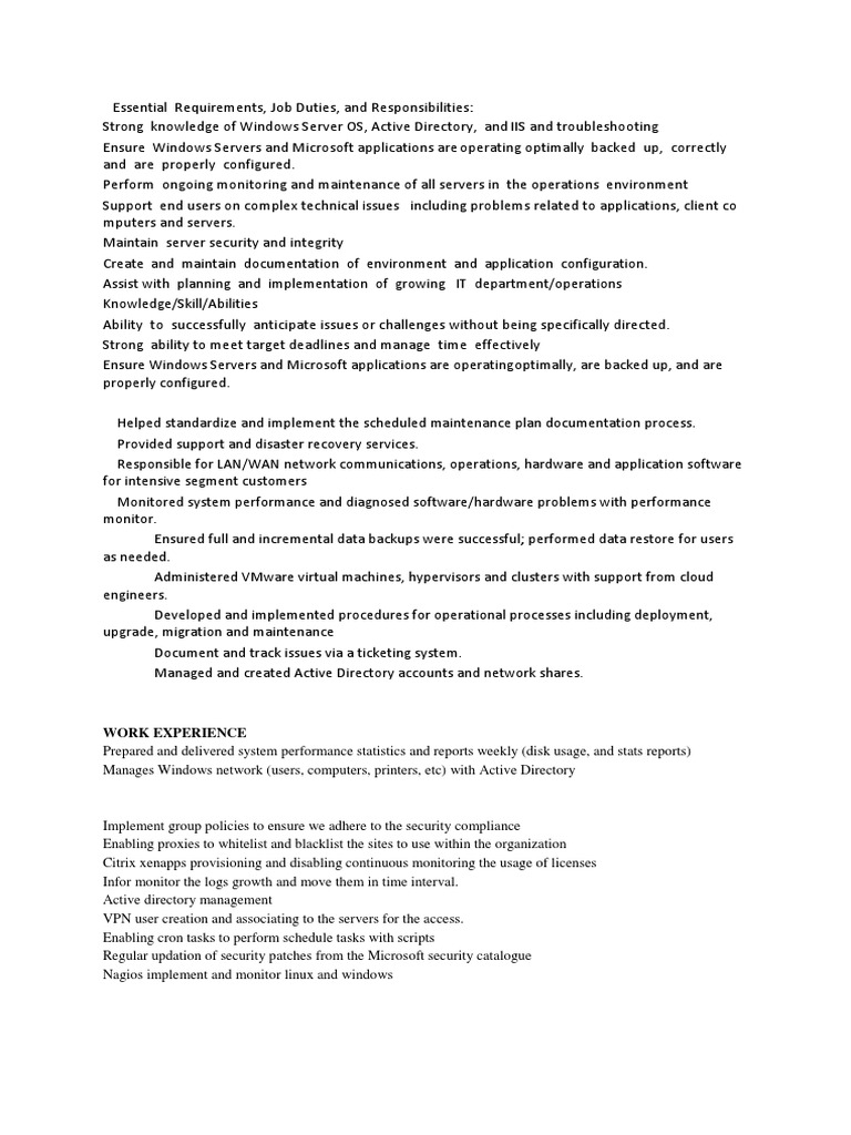 Essential Skills | PDF | Active Directory | Backup