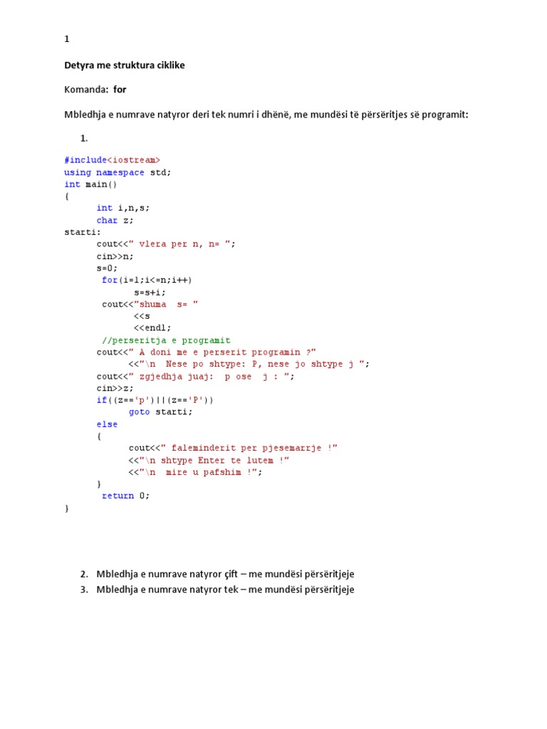 Strukturat Ciklike Ne C | PDF